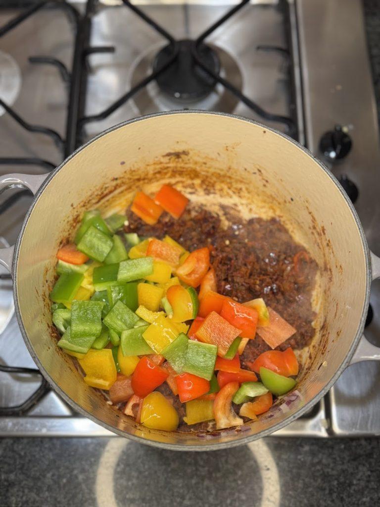 Veggie Three Bean Chilli, Easy & Delicious! - Tom's Table
